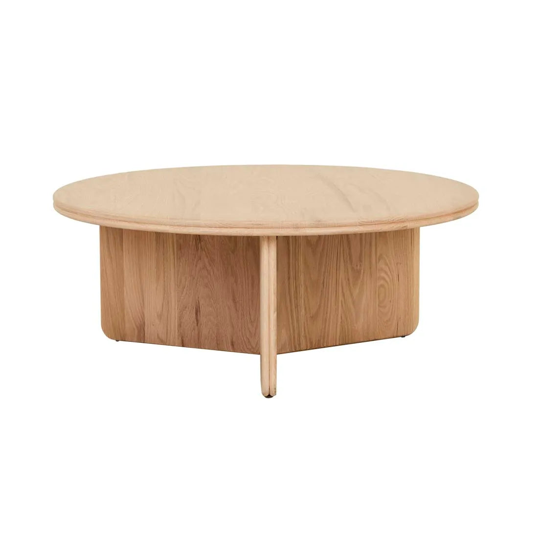 Solstice Slice Coffee Table | New Oak | Custom Order– Relax & Entertain