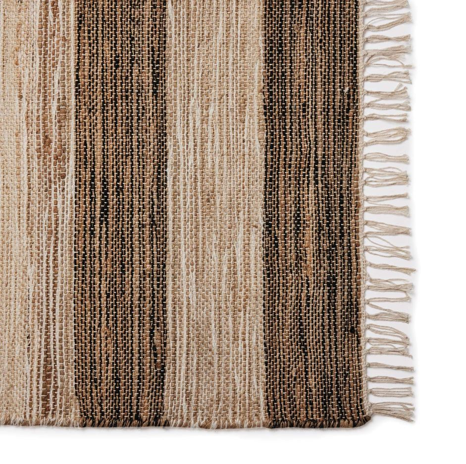 Juliette Rug - Black/Natural– Relax & Entertain
