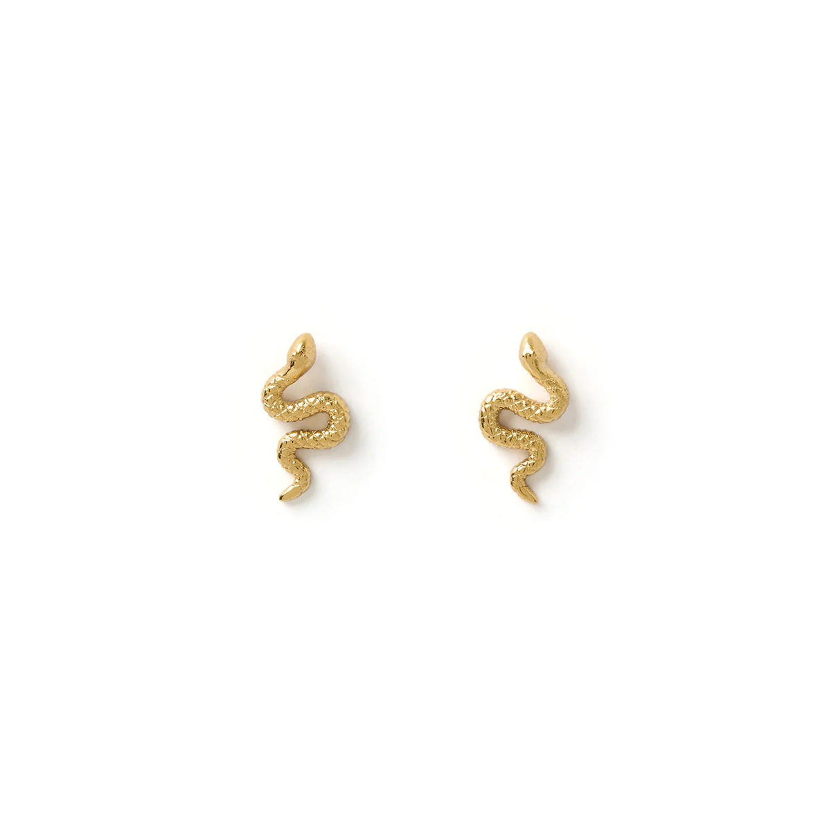 Serpent Studs | Gold– Relax & Entertain